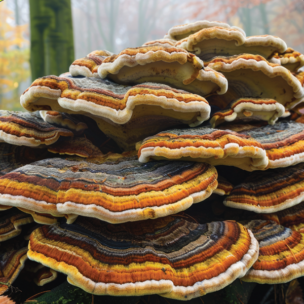 Turkey Tail Mushroom: The Queen of Immunity and Digestion – Hippie Chicks